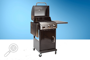 Barbecue au propane offert chez Piscines René Pitre